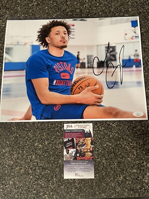 Cade Cunningham Autographed 11x14 Photo | eBay
