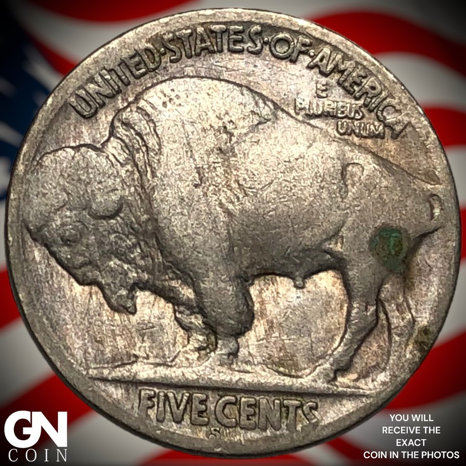 1921 S Buffalo Nickel Acid Treated Q4925 | eBay