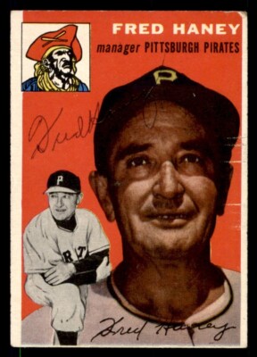 1954 Topps Baseball #75 Fred Haney Signed Autograph (no COA) | eBay