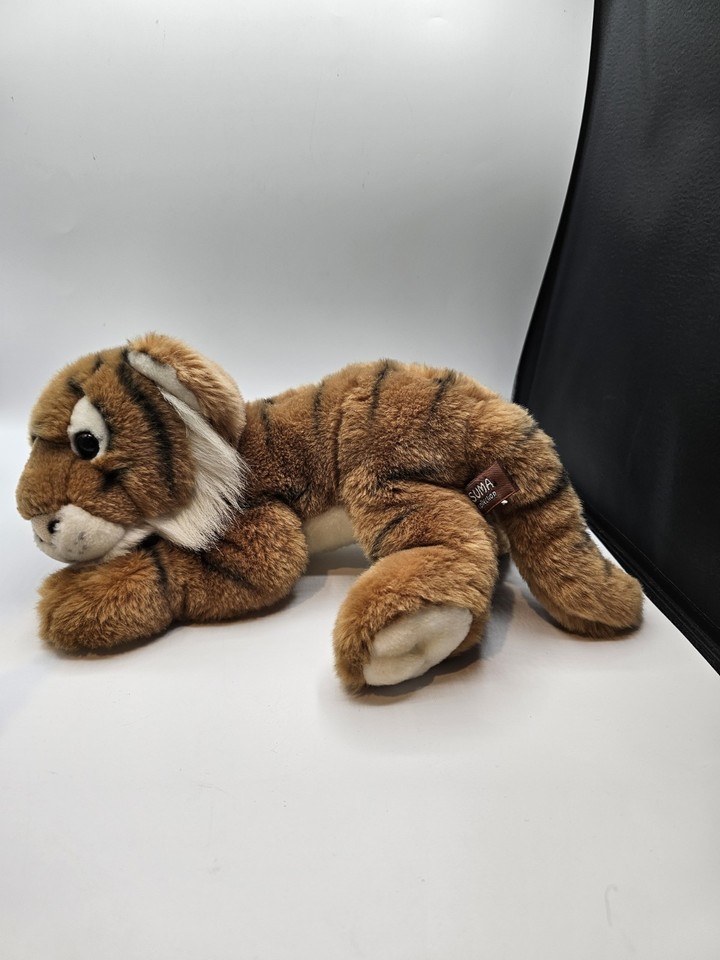 Ravensden Suma Collection Soft Toy Lion Cub Plush Lying Down 14" Wild ...