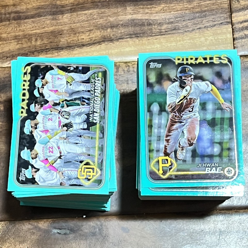 2024 Topps Series 1 - AQUA PARALLEL Fanatics Exclusive - You Pick ...