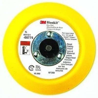 3M™ 5775 Hookit™ Disc Pad, 5 inch, 05775 | eBay Australia