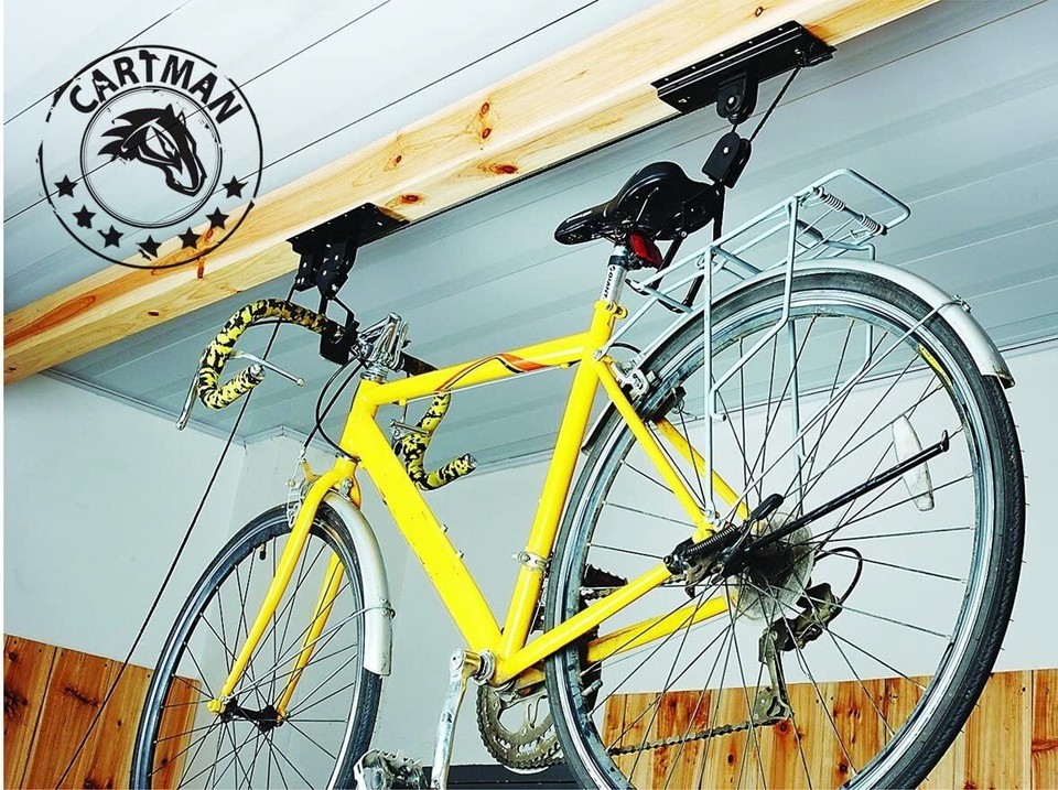 Cartman Bike Hoists Set of 2, Ceiling Mount Lift | eBay