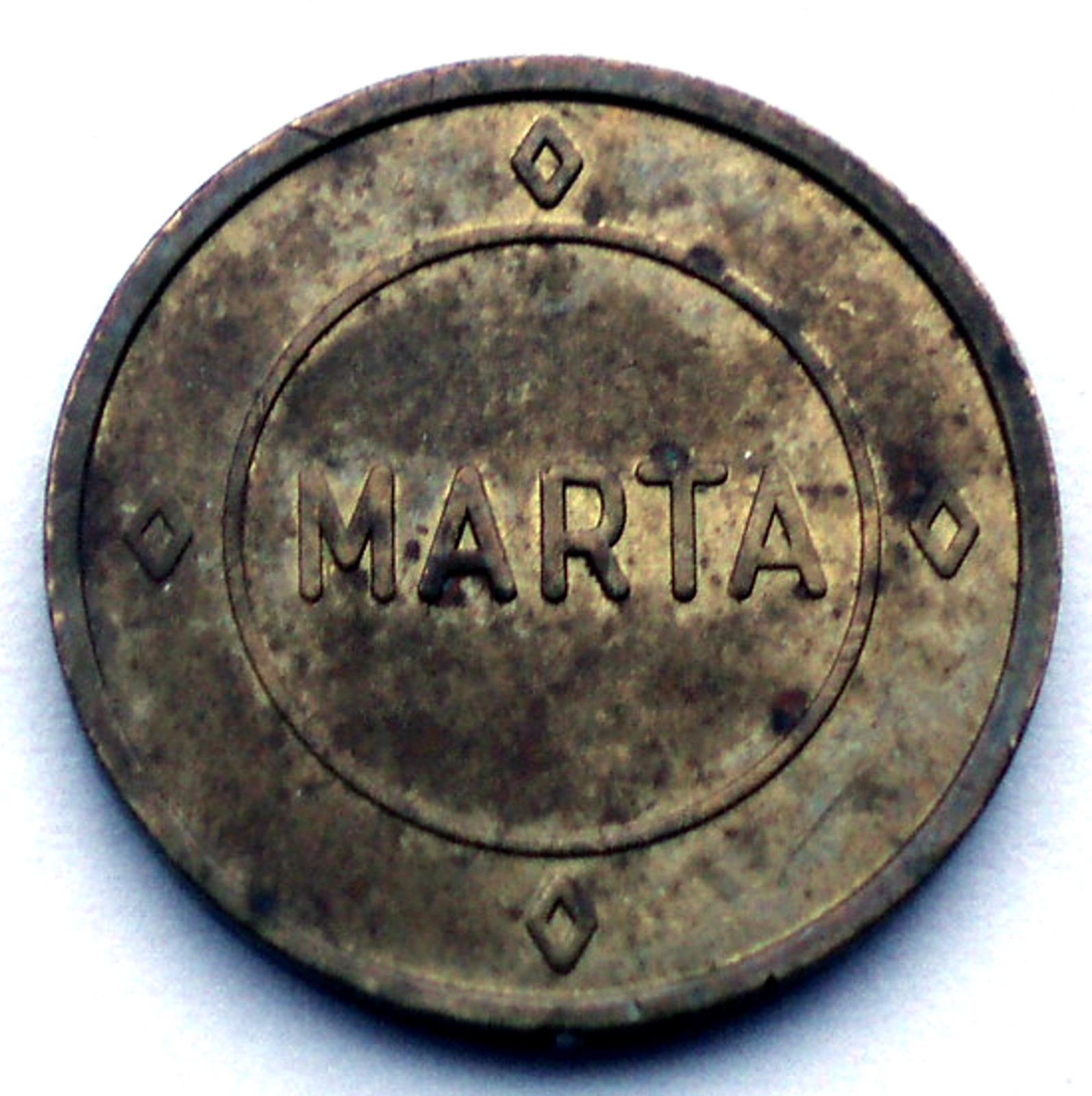 US, MARTA GOOD FOR ONE FARE Transit Token 16mm 1.9g Brass HH2.1 | eBay