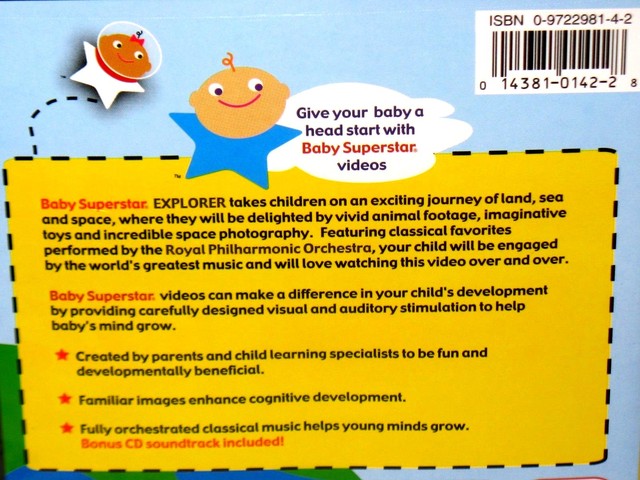 Baby Superstar: Explorer (DVD, 2003) for sale online | eBay