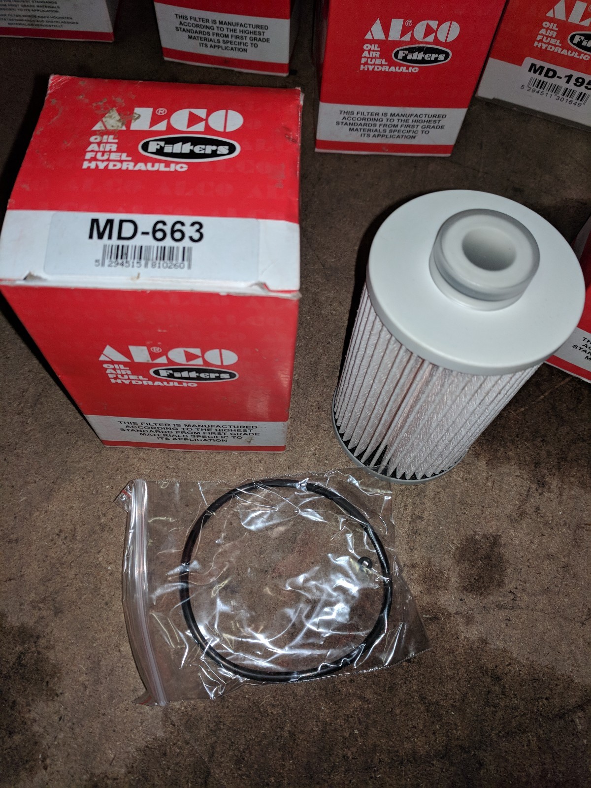 ALCO FUEL FILTER P/N MD-663 | eBay UK