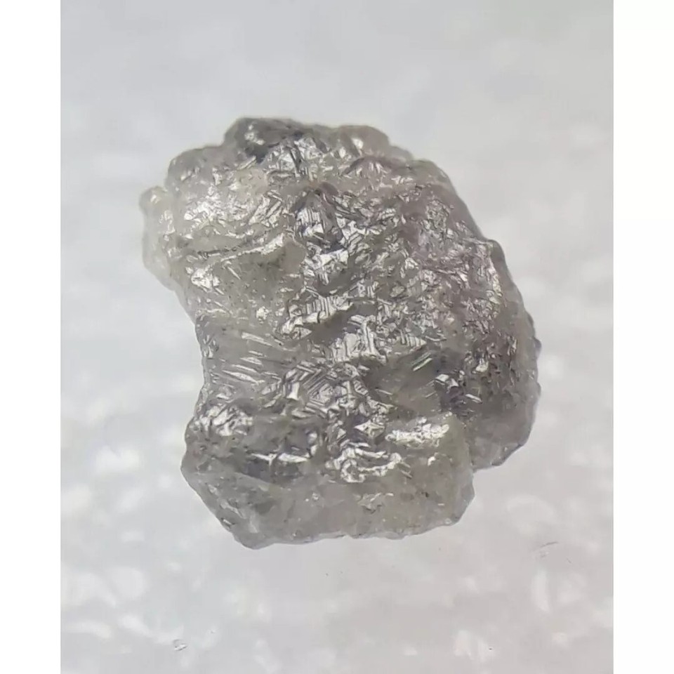 Natural Silver Grey Rough Diamond Uncut Diamond 1.21 Ct Loose Raw ...