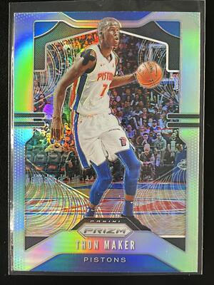 2019-20 Panini Prizm #96 Thon Maker Prizms Silver Detroit Pistons | eBay