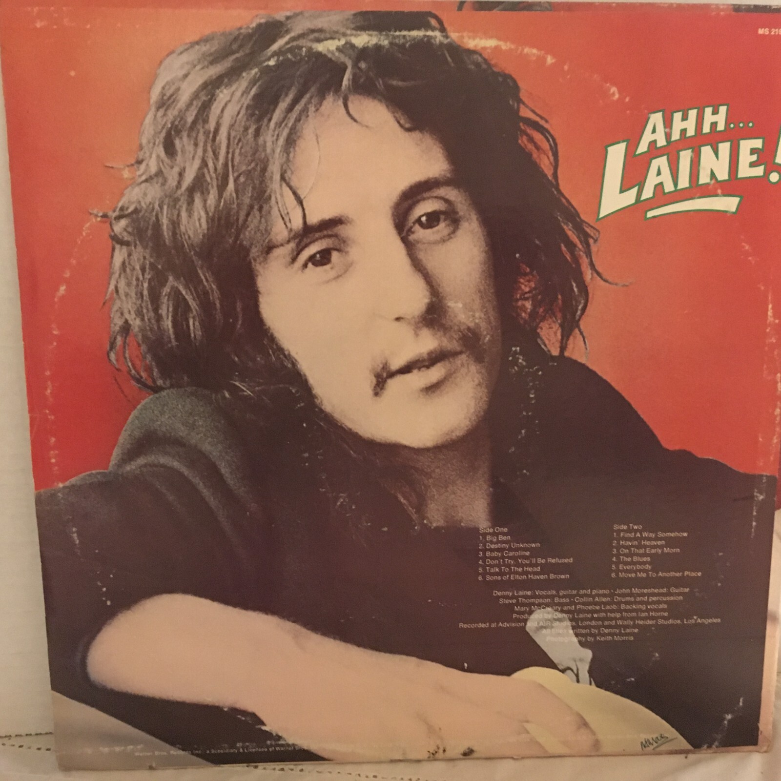 DENNY LAINE LP AHH......LAINE! | eBay