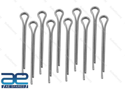 10 X Splinte Split Pinnen Stahl Schrauben Hardware Werkstatt Zubehör ...