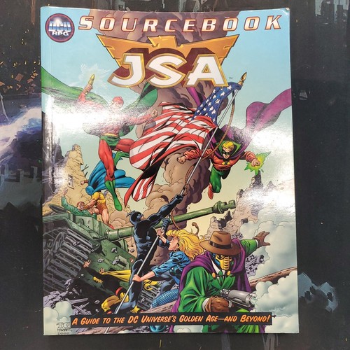 West End Games DC Universe JSA Sourcebook 2001 | eBay