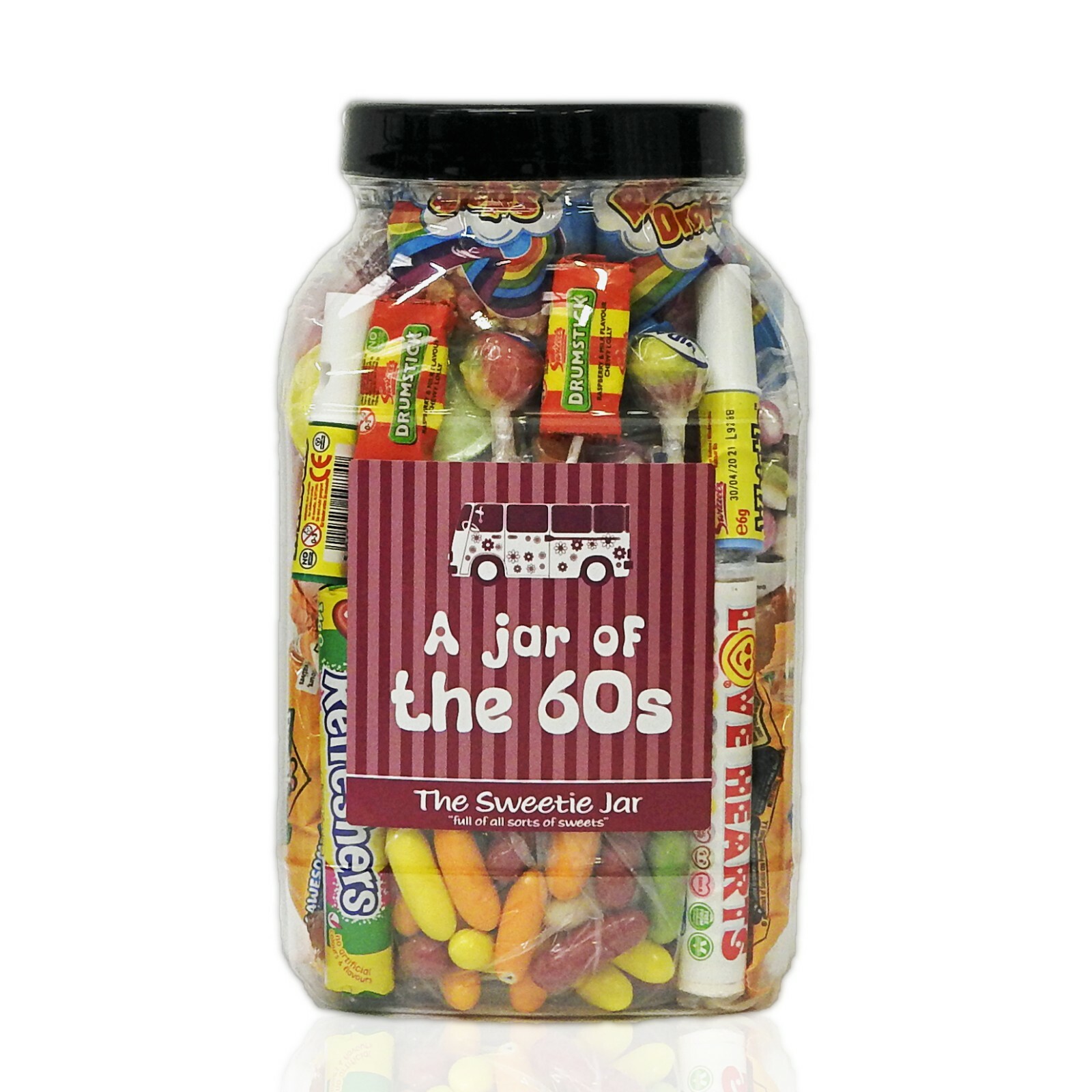A Jar of 60's Sweets - Retro Sweets Mix from the 60s decade | eBay UK