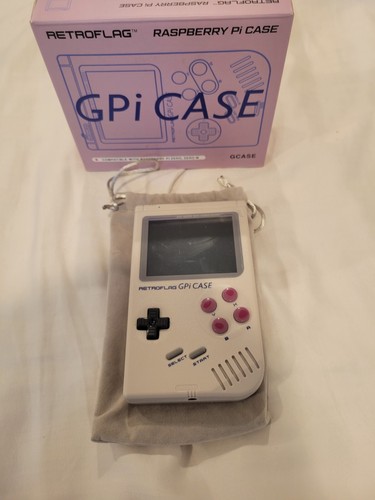 Retroflag GPI Case Gameboy + Pi Zero 2W+ 64GB SD Card !! Ready to Play ...