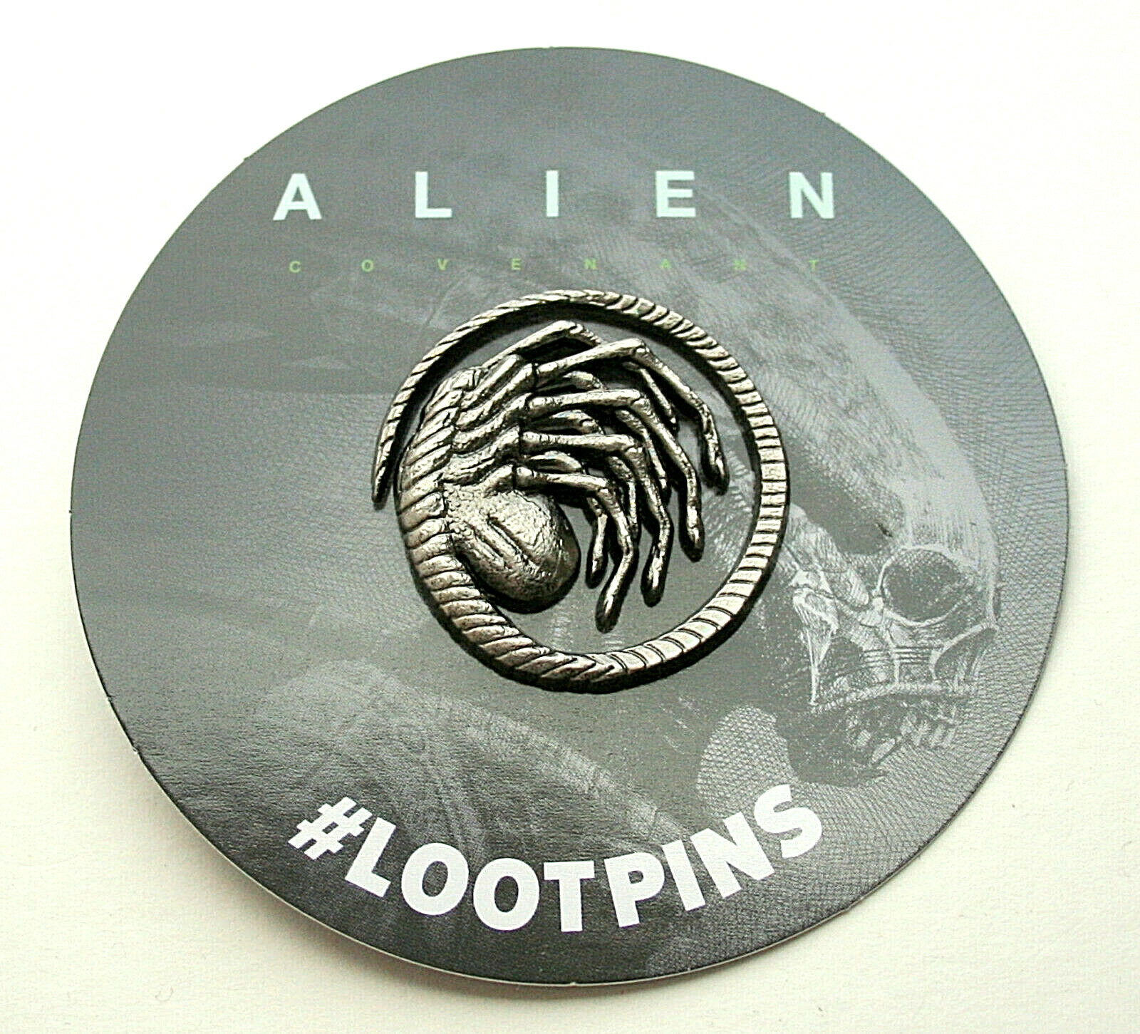Alien Covenant Face Hugger Loot Crate Lapel Pin NOS 2018 Mint MOC ...