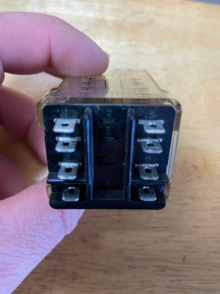 Deltrol Controls 166 DPDT 20310.81 Relay (8 Pin Sq,12 VDC Coil) *Free ...