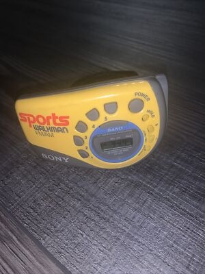 Sony Sports Walkman SRF M78 Portable AM FM Stereo Radio Wrist Arm Band ...