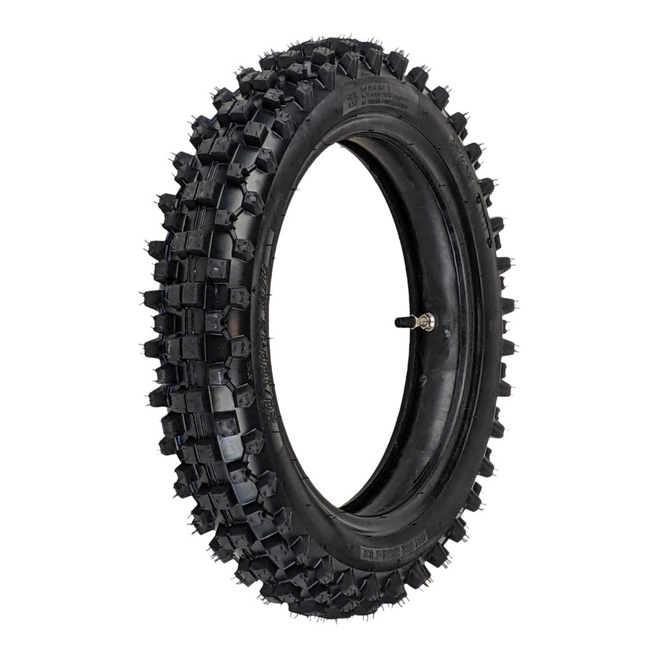 Redcap 80/100-12 Rear All Terrain Tire with 3.00-12 Inner Tube | Rear ...