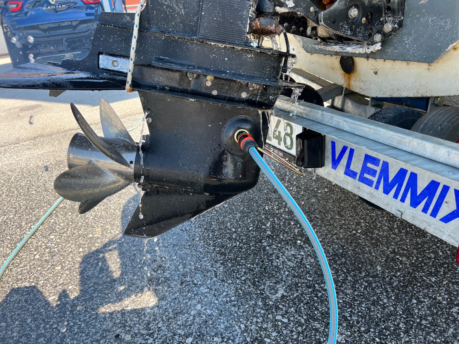 gebrauchte boote mit Motor, 90 PS, 5 m Boot mit neuwertigen Trailer | eBay