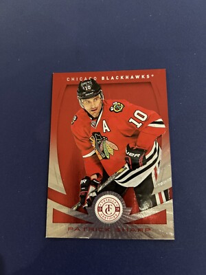 2013-14 Totally Certified Platinum Red /100 Patrick Sharp #72 Chicago ...