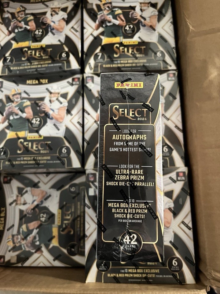 2024 Panini Select NFL Football Sealed Mega Box IN HAND | eBay