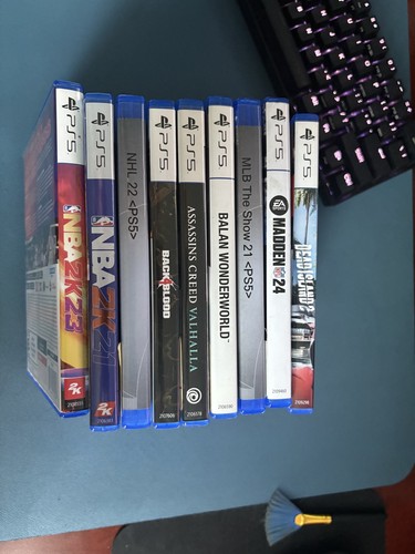 ps5 Games lot of 9 used | eBay