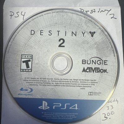 Destiny 2 - Standard Edition (PlayStation 4, PS4) DISC ONLY | NO TRACK ...