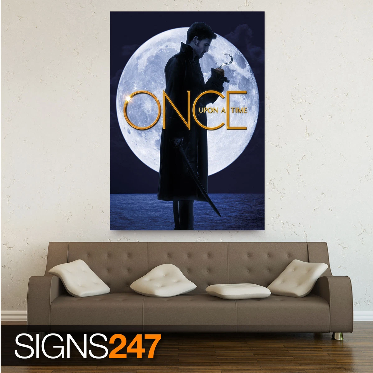 Once Upon A Time Captain Hook Poster