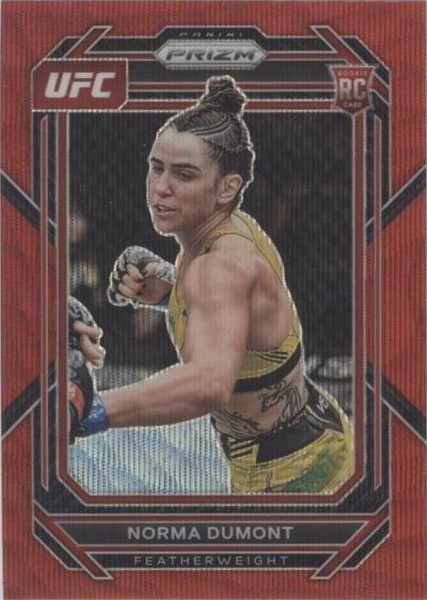 2023 Panini Prizm UFC - Ruby Wave Prizm #144 Norma Dumont (RC) for sale ...