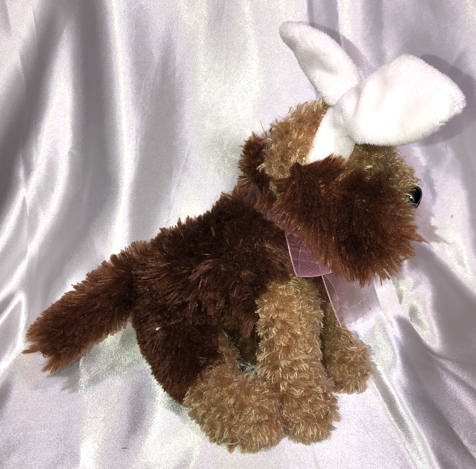 Dan Dee Dog Plush Easter Bunny Ears Brown Stuffed Animal Toy NWT | eBay.de