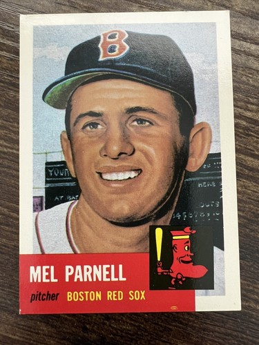 1991 Topps Archives 1953 Baseball Card #19 Mel Parnell | eBay