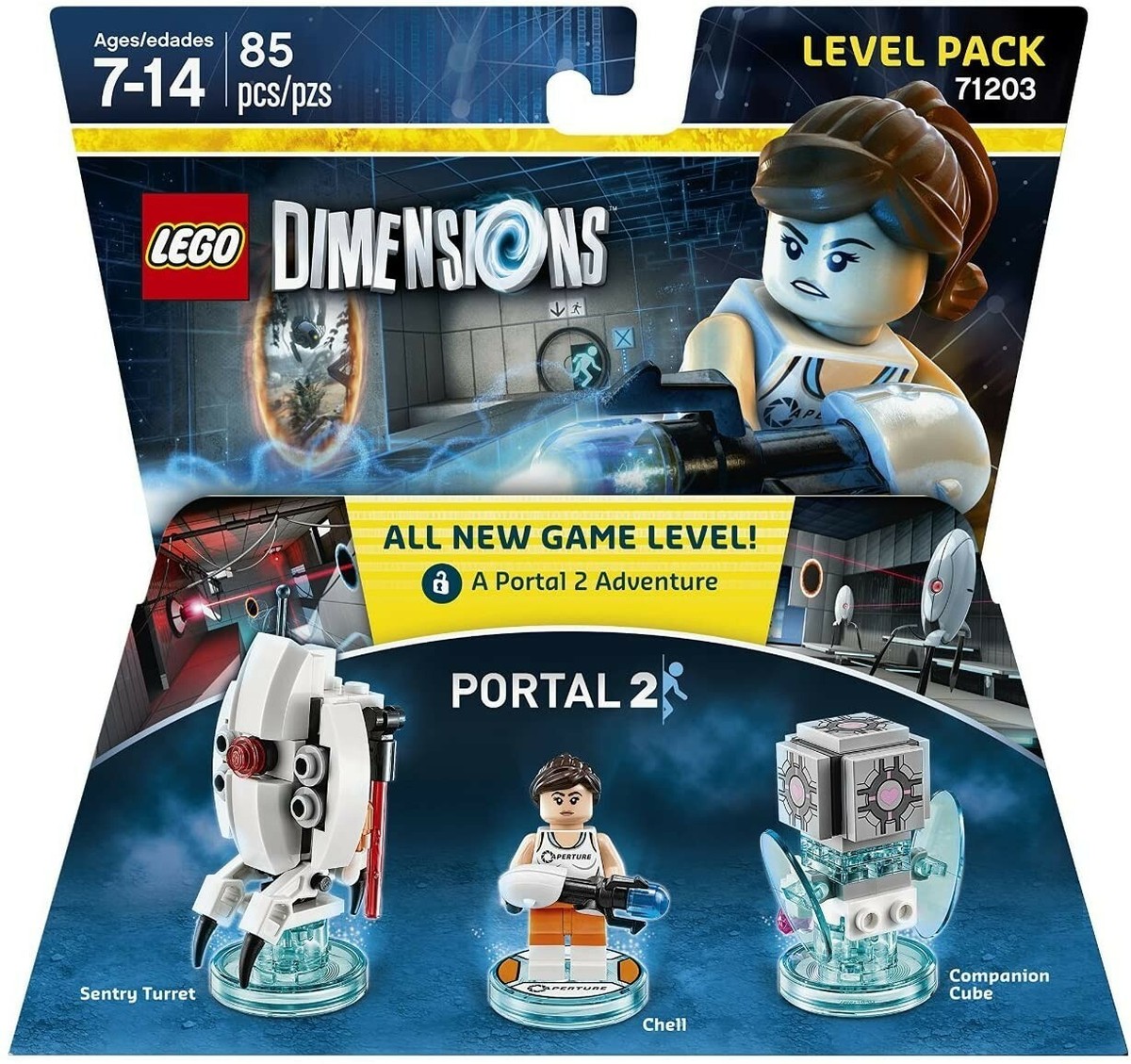 Portal 2 Lego Turret LEGO Dimensions PORTAL 2: Chell OR Sentry Turret