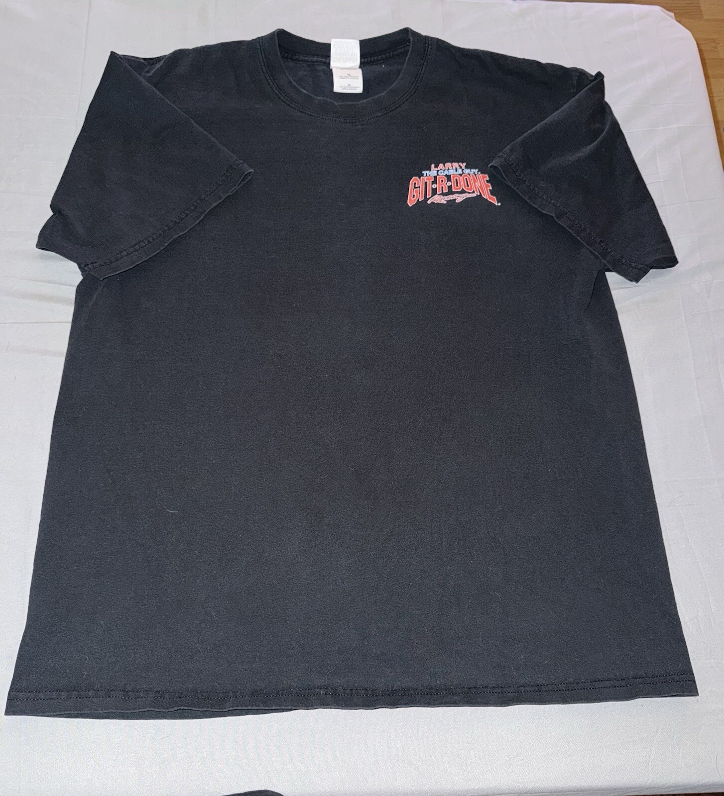 Larry The Cable Guy Get R Done Racing Tshirt Sz XL Y2K - Gem