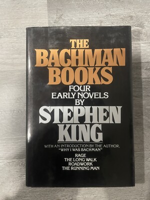 THE BACHMAN BOOKS. Stephen King/Richard Bachman. 1985, First Edition ...
