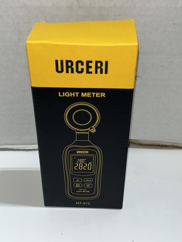 Urceri Light Meter MT-912 Hand Held Portable Battery Operated | eBay