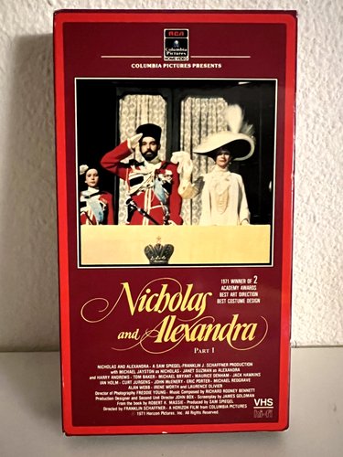 Nicholas and Alexandra Part II VHS 1986 RCA RARE, In GREAT Working ...