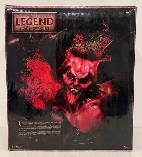 2009 SIDESHOW UNIVERSAL LEGEND LORD OF DARKNESS LEGENDARY SCALE BUST ...