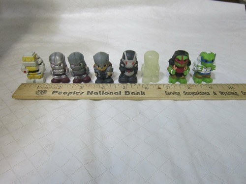 Marvel Viacom Ooshies Lot of 8 Toy Figures Thor Ninja Turtles Robot ...