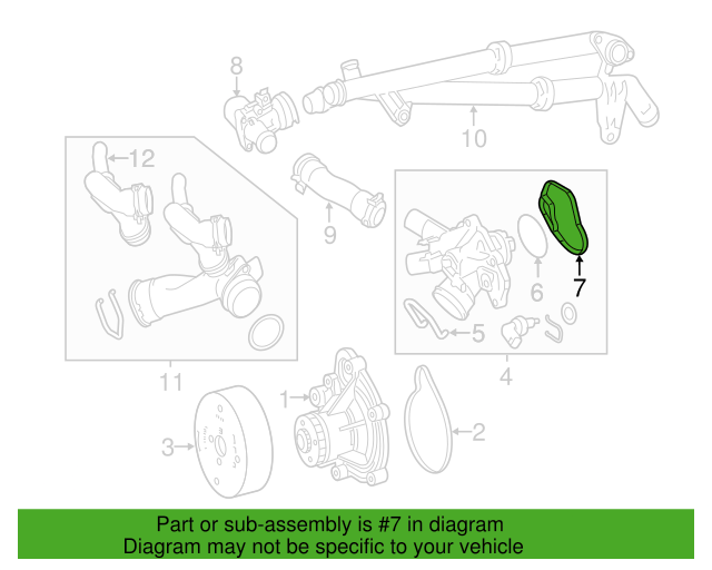 Mercedes-Benz 2712030480 Genuine OEM Gasket for sale online | eBay