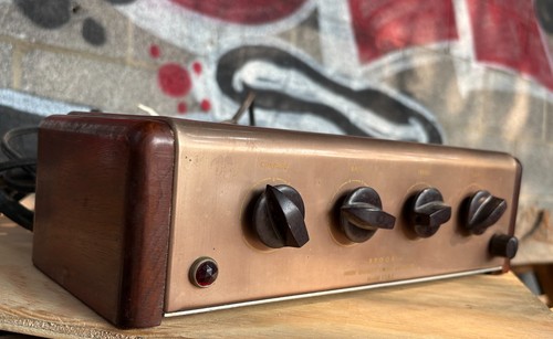 BROOK 12A3 TUBE PREAMP Legendary Audiophile Amplifier Project Western ...