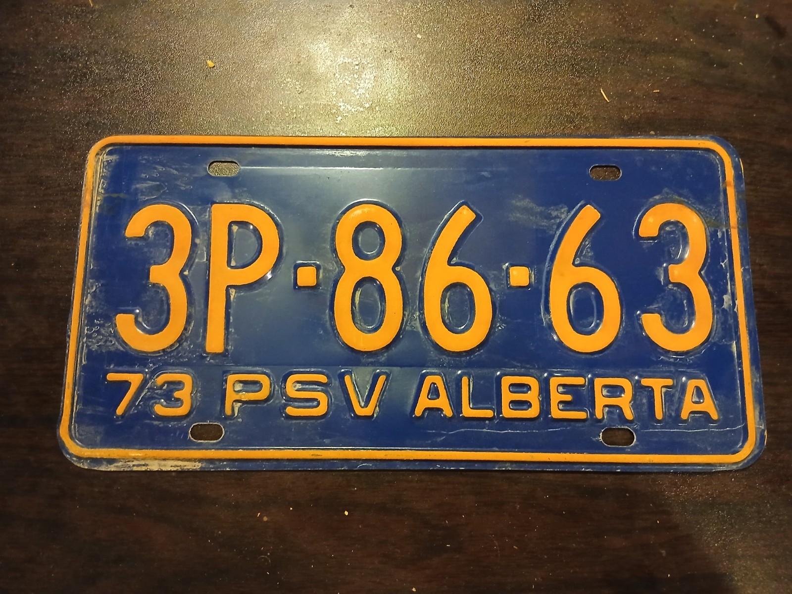 1973 Alberta Public Service Vehicle License Plate. 3P-86-63 | eBay