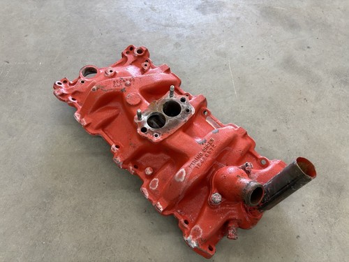 GM Cast Iron 2 Barrel 265 Intake Manifold 3704790 For 1955 Chevrolet ...