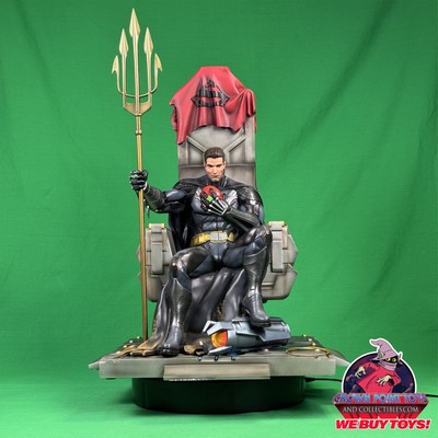 BATMAN ON THRONE Justice League Betrayal Custom Statue 1:4 Scale ...
