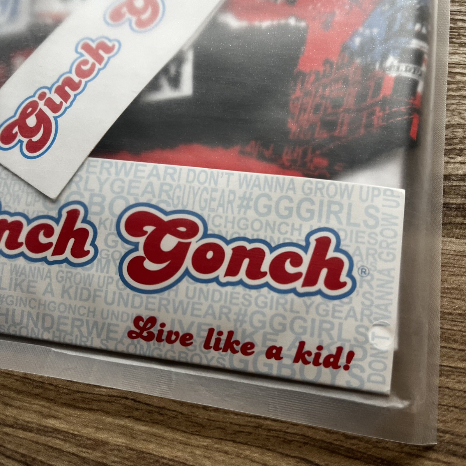 Ginch Gonch GoGo I LOVE LONDON Women's Fun Underwear Panties Knickers LARGE New | eBay