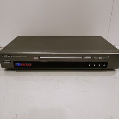 Samsung DVD-CD-MP3 Player DVD-S221 Disk Player WORKS / No Remote | eBay