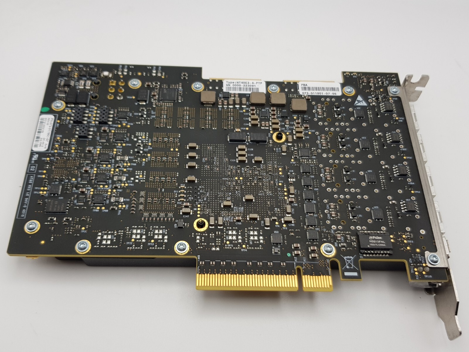 NapaTech Netscout NT40E3-4-PTP 4-Port Card Packet Analyzer PN: 073 ...