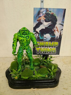 Swamp Thing Custom Made Figure With Base | eBay