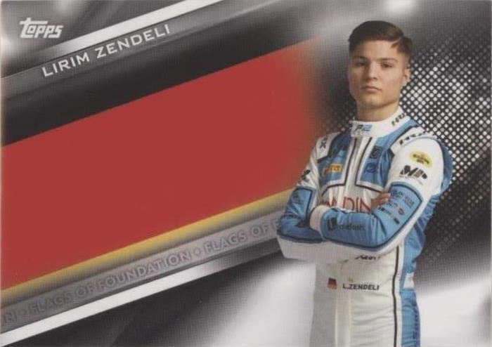 2021 Topps Formula 1 - Flags of Foundation Lirim Zendeli #FF-LZ for ...