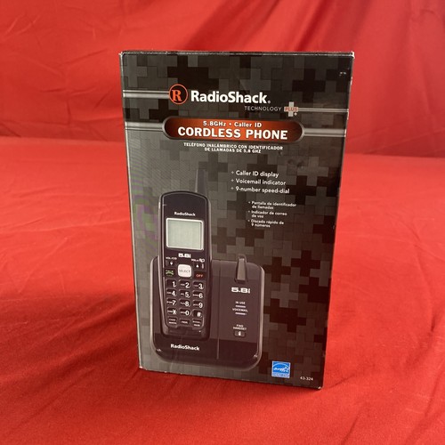 RadioShack 5.8GHz Caller ID Cordless Phone (# 43-324) ULTRA RARE - NIB ...
