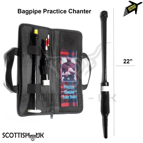 Bagpipes Learning Chanter Scottish Highland Bagpipe Practice Chanter ...