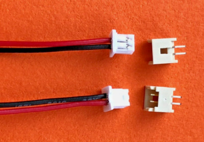 10 Sets Mini Micro JST 1.25 - 2 Pin Connector plug with wire cables ...